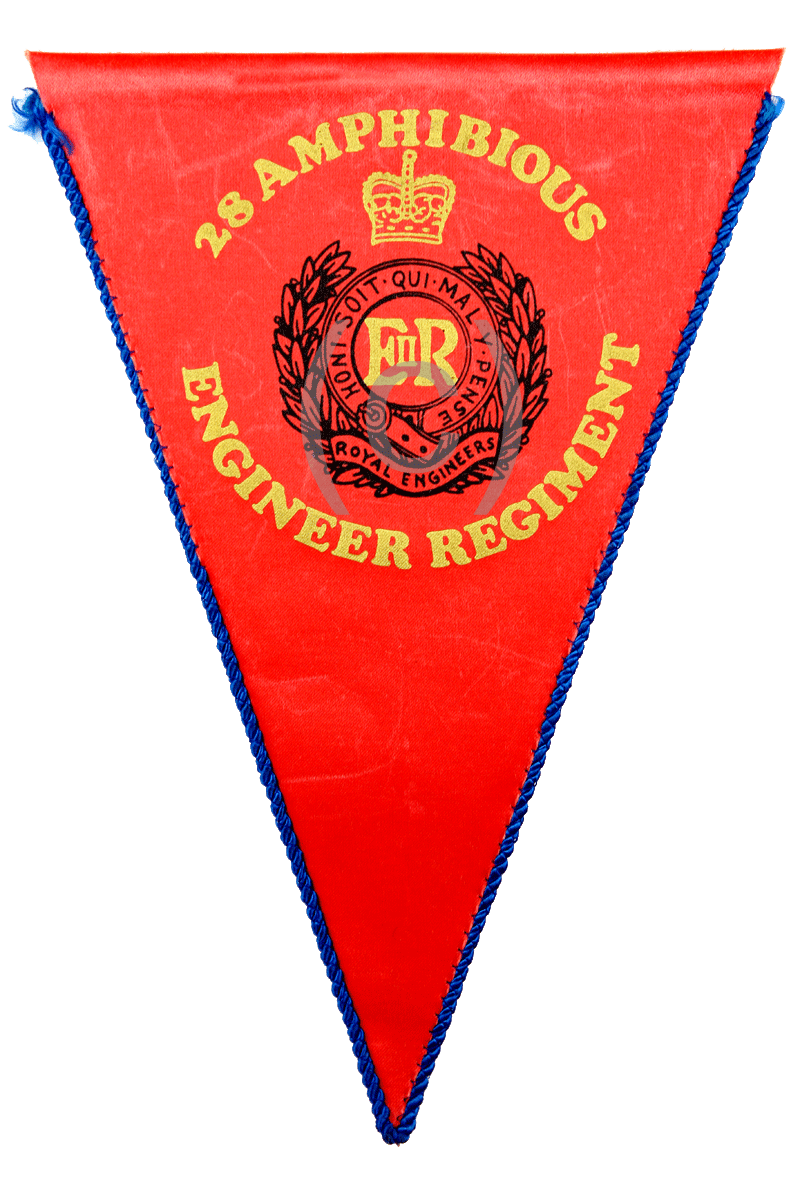 28 Amphibious Engineer Regiment – Wimpel | British Army in Hameln